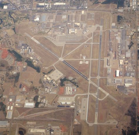 Ktik Tinker Afb Aerial Photo Skyvector