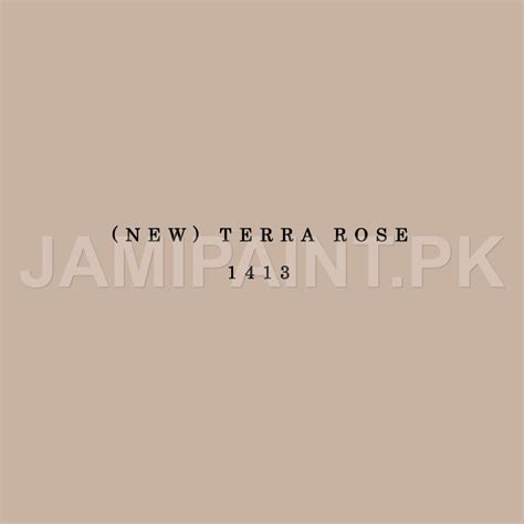 Diamond Ace Matt Enamel New Terra Rose 1413 Jami Paint