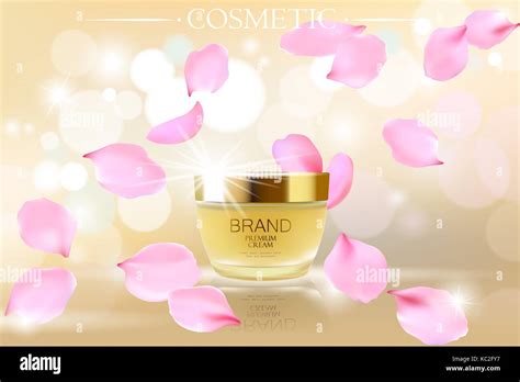 Promoting Cosmetics Stock Vector Images Alamy