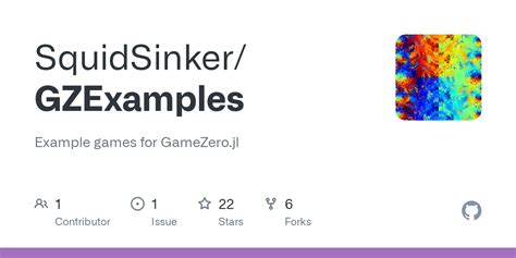 GitHub SquidSinker GZExamples Example Games For GameZero Jl