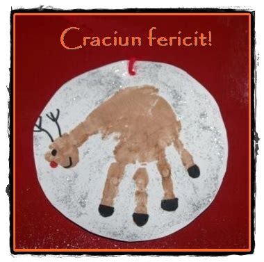 Felicitare Handmade Personalizata De Craciun Cu Ren