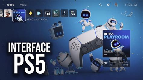 Interface Ps5 Tour Pela Dashboard Do Playstation 5 Youtube