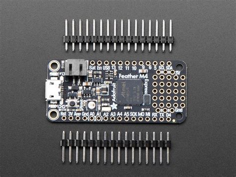 Adafruit Feather M4 Express Circuitpython Atsamd51 Cortex M4 Electronilab