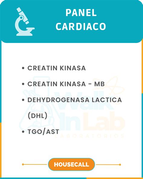 Panel Cardiaco Walk In Labs