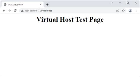 AlmaLinux Apache Httpd Configure Virtual Hostings Server World
