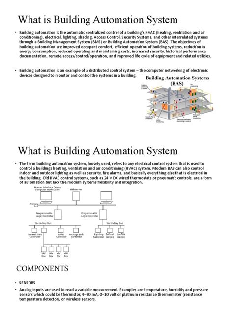 what is building automation system pdf building automation