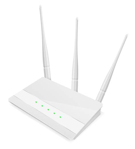 Premium Vector Wifi Router For Internet Transmission Vector Illustration