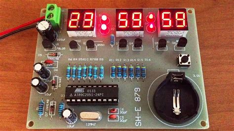 Six Digit Led Clock Diy Digital Clock Artofit