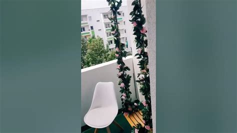 ديكور بلكونة صغيرة🌿 Youtube