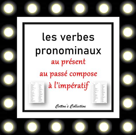 French Reflexive Verbs In The Present Passé Composé And Command Forms