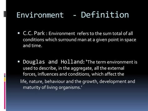 Environment And Its Components Pptx Environment Science
