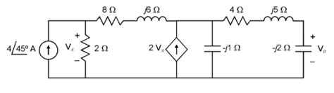 Solved For The Following Circuit Solved To Find Vo Note Chegg Com