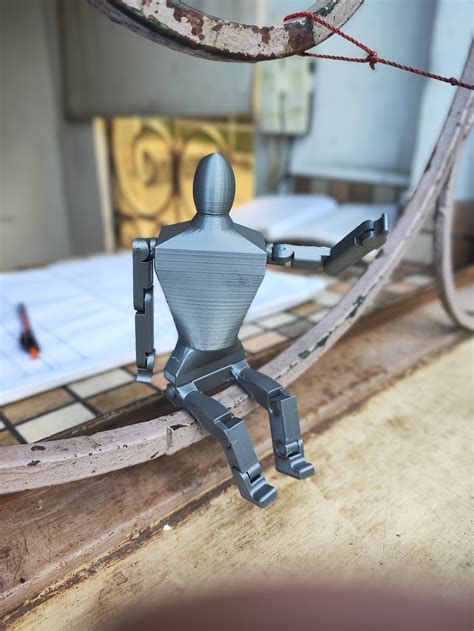 🦸 Articulated Human Body・ Stl File For ・cults