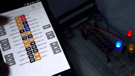 Raspberry Pi 2 Gpios Controlled With Android Over Youtube