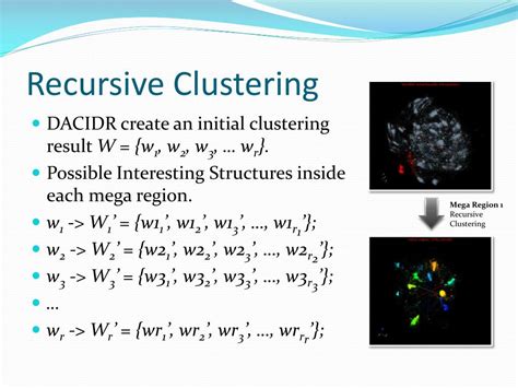 Ppt Dacidr A Deterministic Annealing Clustering And Interpolative
