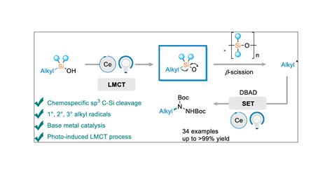 Photoinduced Base Metal Catalyzed Sp3 C Si Bond Activation Of Organosilanols To Generate Sp3