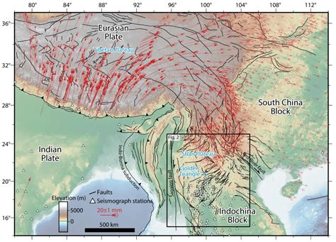Shan Plateau Map