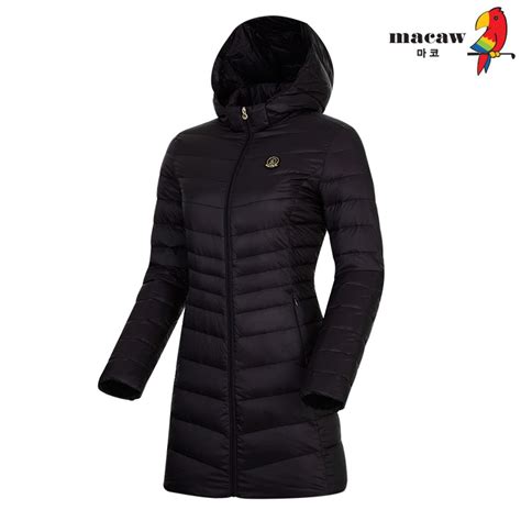 포스티 마코 여성후드 경량 구스다운 패딩 점퍼mjw4dj91