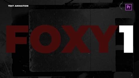 glitch text animation titles ft 2d and abstract envato