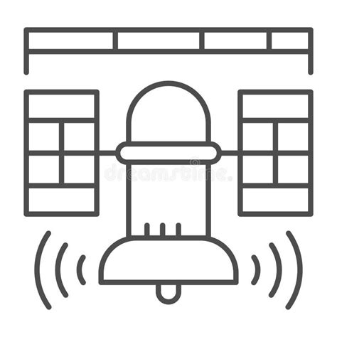 Data Ruler And Satellite With Antenna Thin Line Icon Neural Dataset