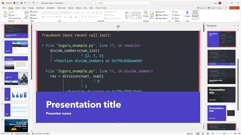 How To Display Code In Microsoft PowerPoint Vegaslide
