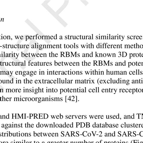 Spike Receptor Binding Motif Comparison The Full Length Sars Cov 2