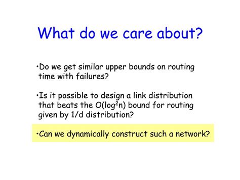 ppt fault tolerant routing in peer to peer systems powerpoint
