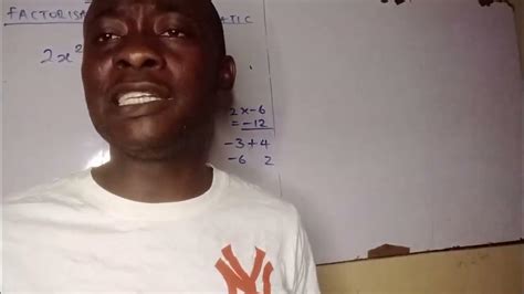 Factorize Quadratic Expression In 5 Minutes Explained In Yoruba