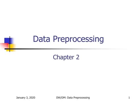 Ppt Data Preprocessing Powerpoint Presentation Free Download Id
