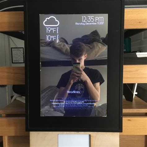 Gesture Controlled Smart Mirror