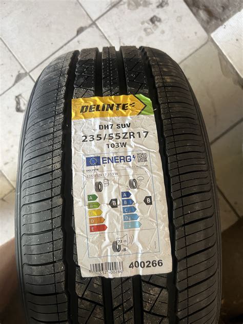 Новая резина Delinte DH7 SUV 235/55R17 — Volkswagen Tiguan (1G), 2 л ...