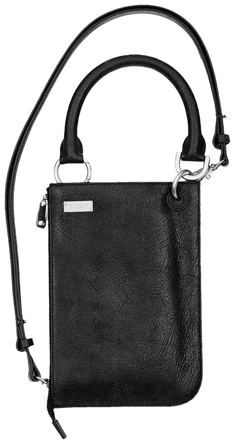 Buy Ader Error Cow Leather Tote Bag Black Bkasstb03bk Goat Ca