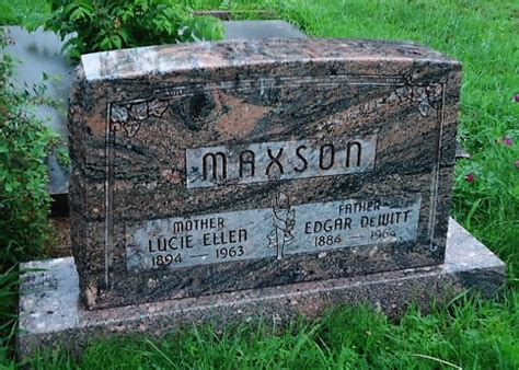 Lucie Ellen Ellen Scott Maxson 1894 1963 Find A Grave Memorial