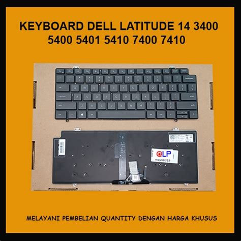 Jual Keyboard Laptop Dell Latitude 14 3400 5400 5401 5410 7400 7410 Backlite Shopee Indonesia