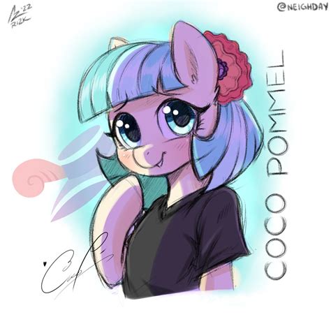 Coco Pommel Коко Поммель Coco Pommel Minor Mlp Art Minor второстепенные персонажи