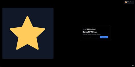 how to create an nft minting website free template