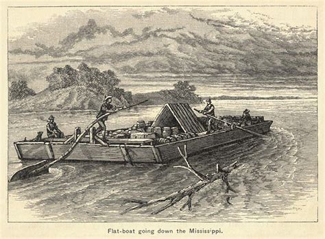 The Early Days Of Boating Were In Fact A Flatboat Age On Western