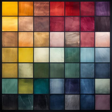 Premium Photo Abstract Panels Arranged In Rows Exploring Simplicity