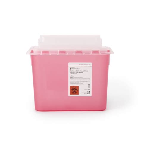 Mckesson Prevent Two Piece Sharps Container
