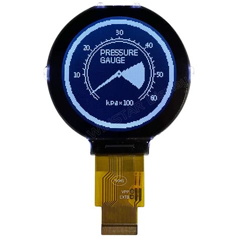 Circular LCD Screen Circular LCD Display Module Crest Technologies Pty Ltd Wholesaler