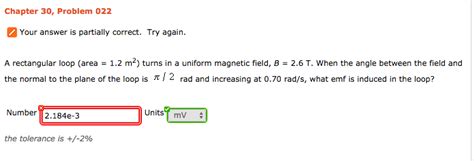 solved a rectangular loop area 1 2 m 2 turns in a