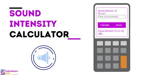 Sound Intensity Calculator Online