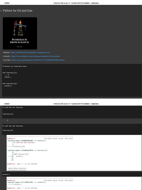 Python For Oil And Gas Website Linkedin Youtube Download Free