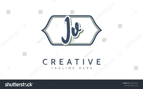 Jv Initials Handwriting Logo Vector Stock Vector Royalty Free 1965219781 Shutterstock