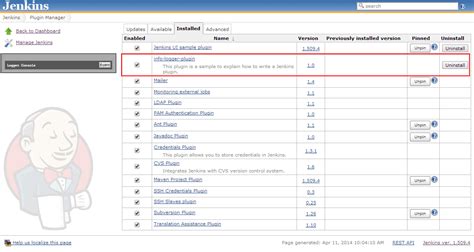 Maven Jenkins Plugin Shows On Plugin Page But Does Not Show On