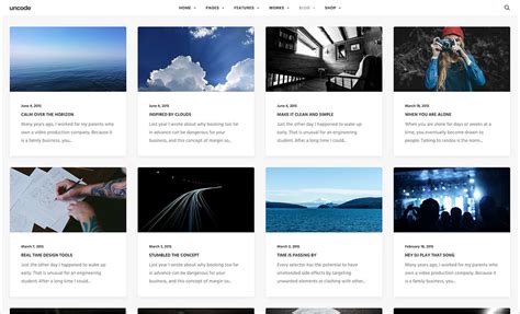 uncode theme review creative multi purpose wordpress theme