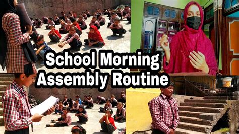 Friday Morning Assembly Routine Of My School Students Tution Vlog