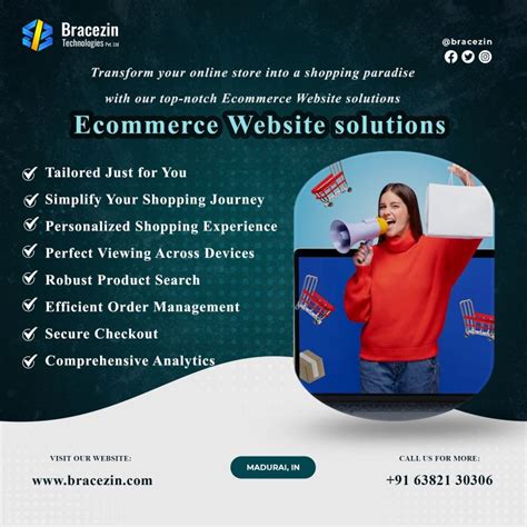 Globalcommerce Ecommerceplatform Onlinestore Ecommercesolutions Bracezin Technologies