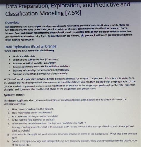 solved data preparation exploration and predictive and