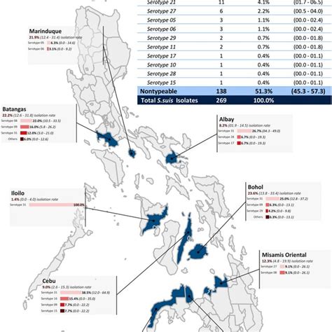 Geographical Distribution Of The Recovered Isolates Of Streptococcus